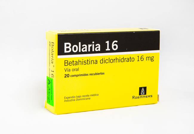 BOLARIA 16 MG TABLETAS VIA ORAL