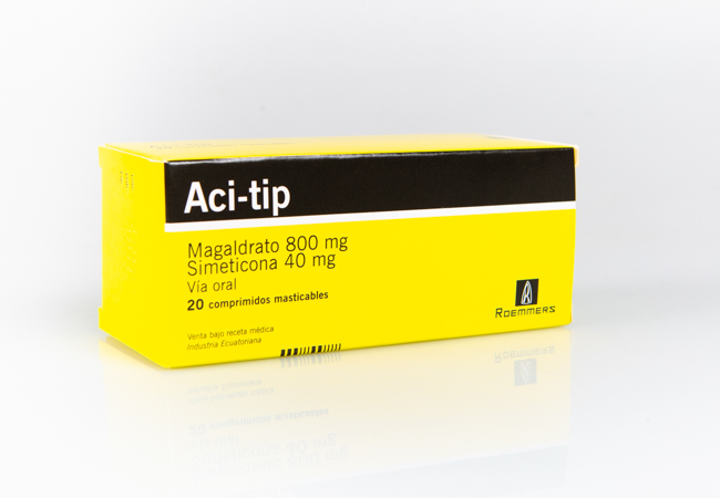 ACI TIP TAB TABLETAS VIA ORAL