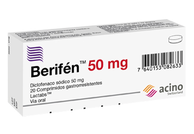 BERIFEN 50mg x 20 LACTAB